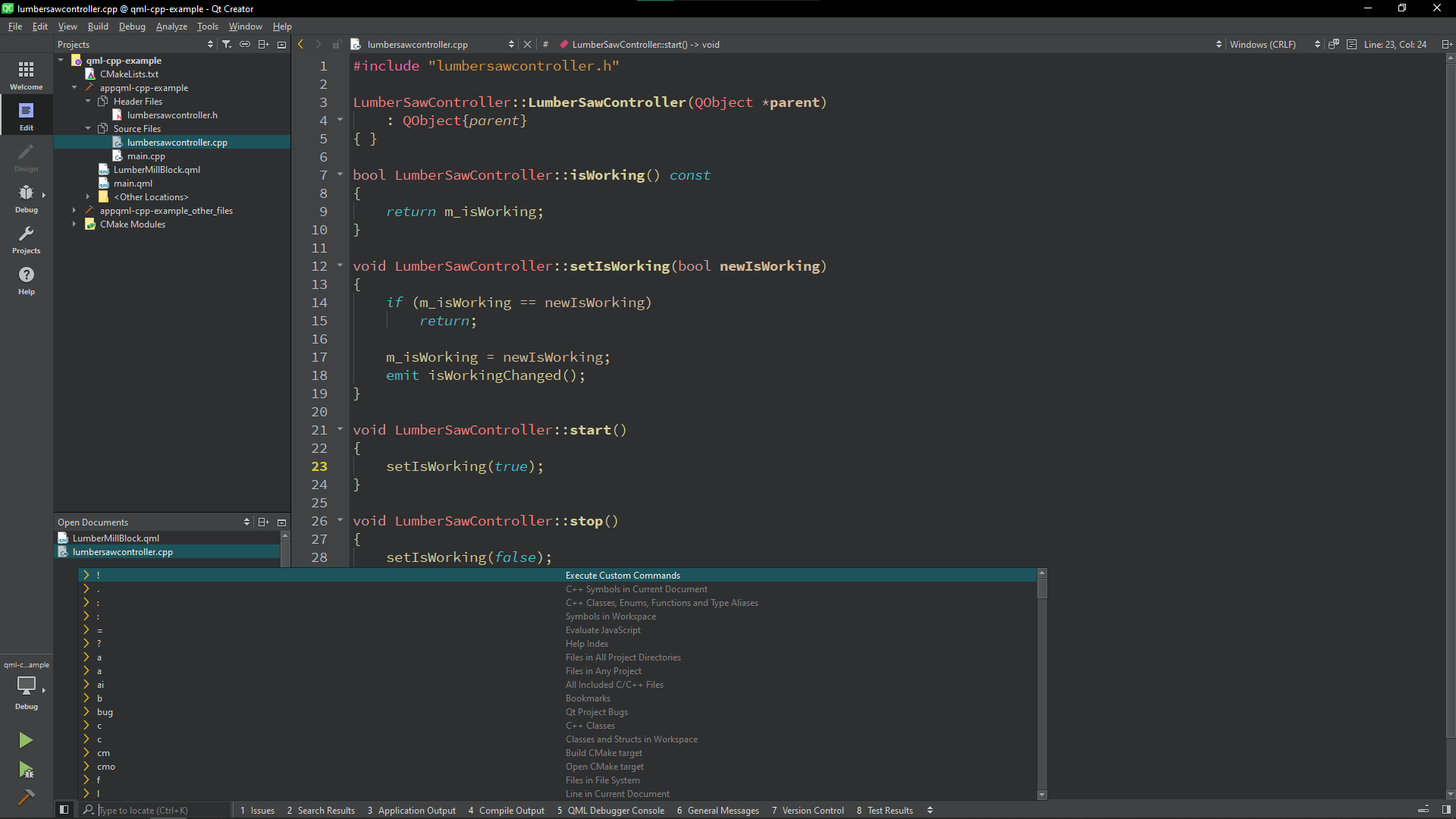 Download Qt Creator Cheat Sheet − keyboard shortcuts list - Somco Software