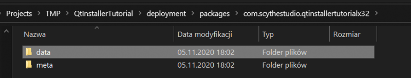 Deploying app and generating offline installers for Windows Qt Installer Framework tutorial ...